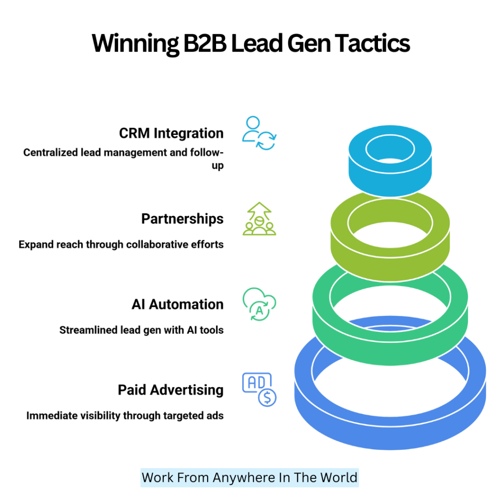 Winning B2B Lead Gen Tactics | Work From Anywhere In The World