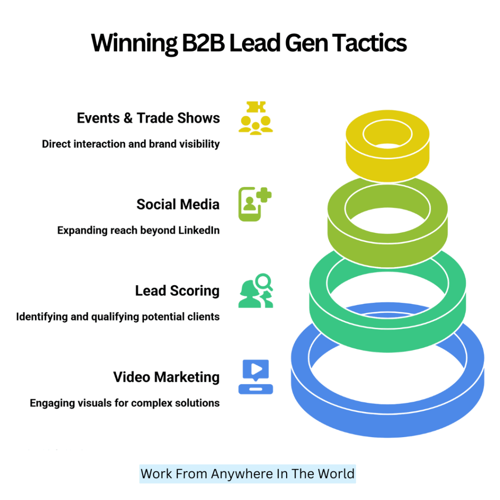 Winning B2B Lead Gen Tactics | Work From Anywhere In The World